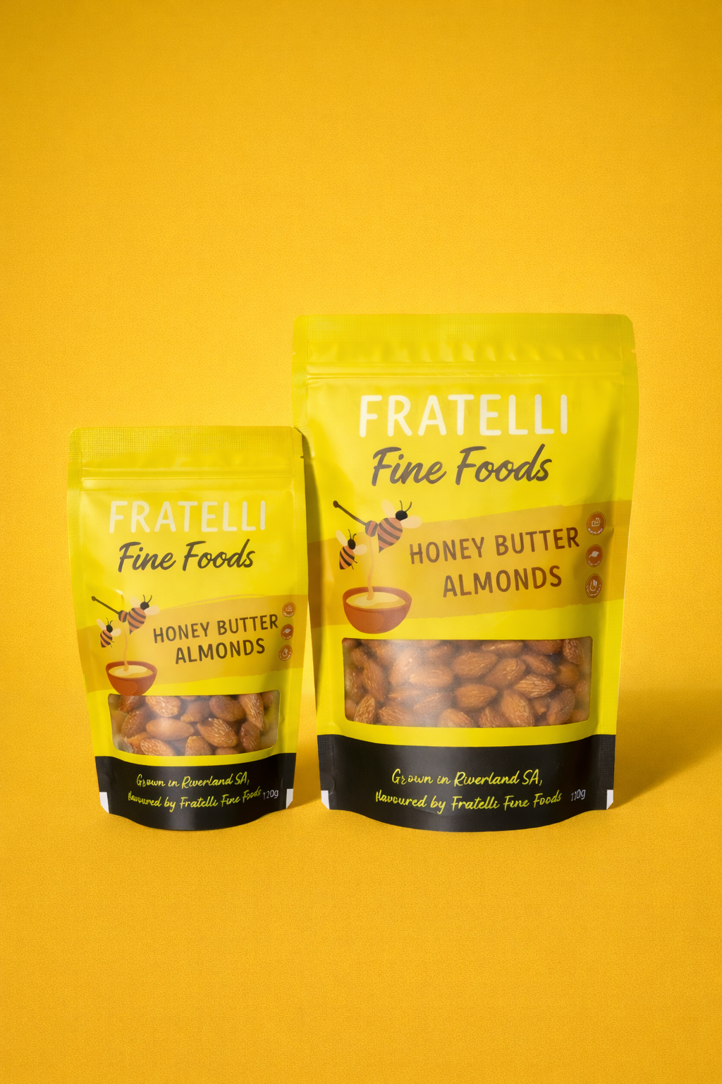 Honey Butter flavoured Almonds | Fratelli Fine Foods
