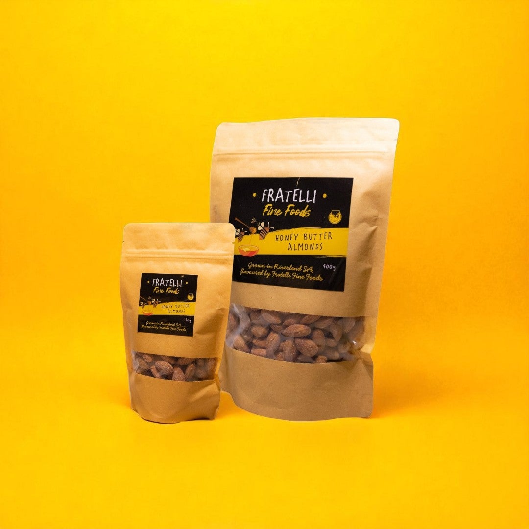 Honey Butter flavoured Almonds | Fratelli Fine Foods
